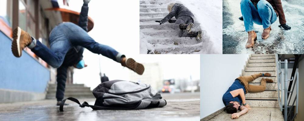 6 Common Places Where Slip and Fall Accidents Occur